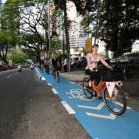 RM.2a Compulsory Bicycle Track Sign | Permanet Road Sign - Welldone